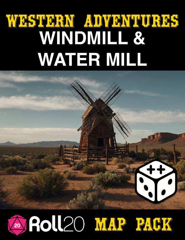 Western Town: Water & Wind Mills | Dynamic Lighting - MmpApps | Western ...