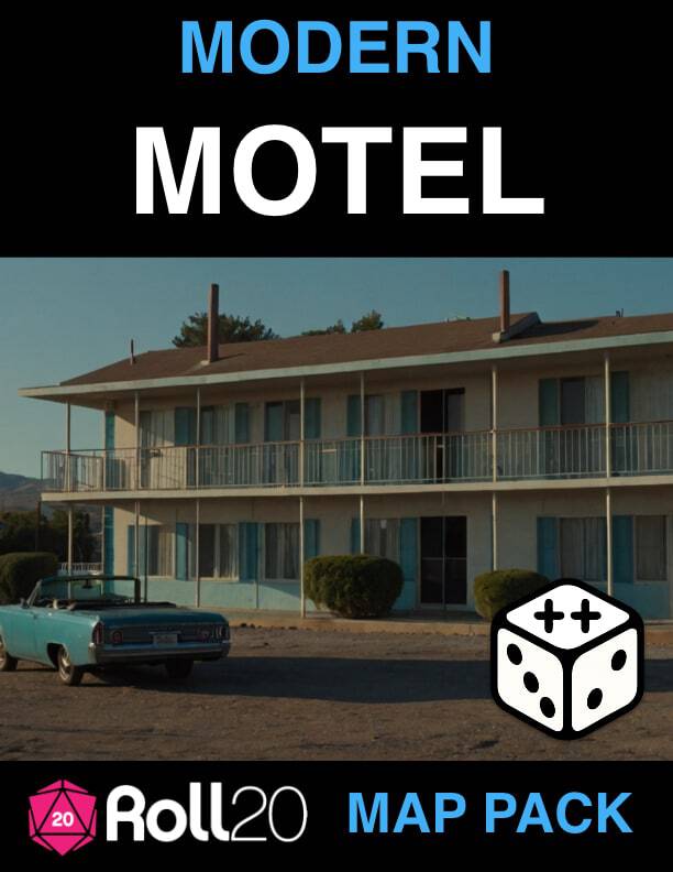 Modern Motel | Dynamic Lighting - MmpApps | Modern Maps Roll20 VTT ...