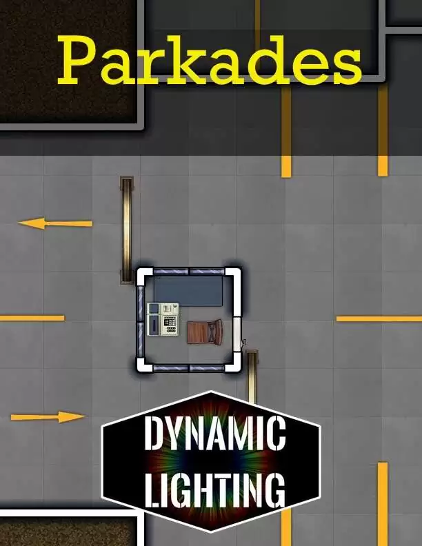 Parkade | Dynamic Lighting - MmpApps | Modern Maps Roll20 VTT ...
