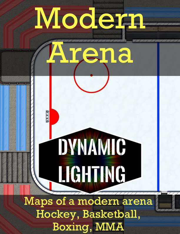 Modern Sports Arena | Dynamic Lighting - MmpApps | Modern Maps ...