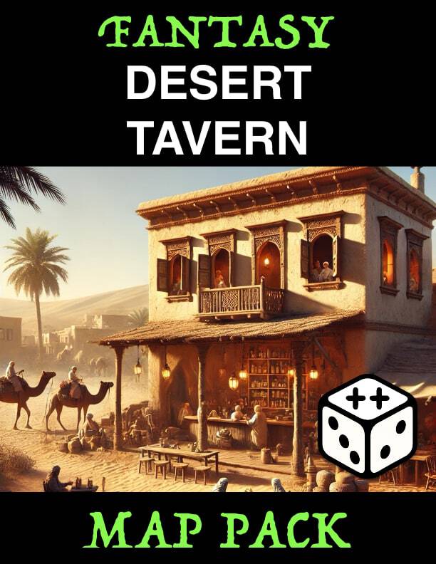 Desert Tavern | Map Pack - MmpApps | Fantasy Maps | DriveThruRPG