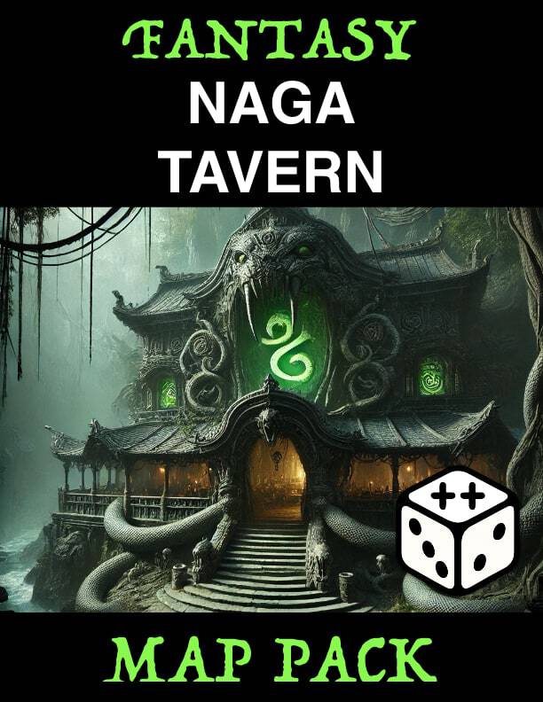 Naga Tavern | Map Pack - MmpApps | Fantasy Maps | DriveThruRPG
