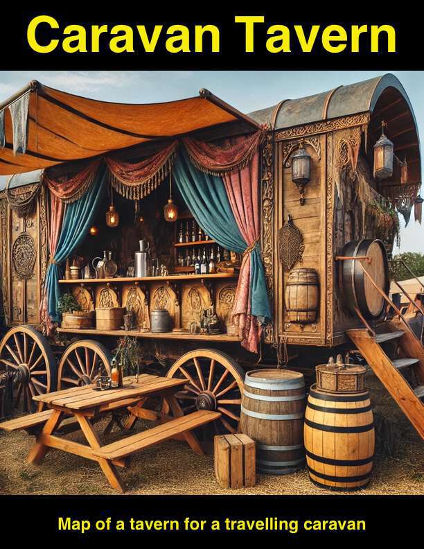 Caravan Tavern | Map Pack - MmpApps | Fantasy Maps | DriveThruRPG