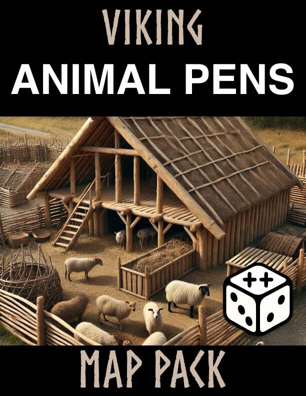 Viking Animal Pens | Map Pack - MmpApps | Fantasy Maps | Historical ...