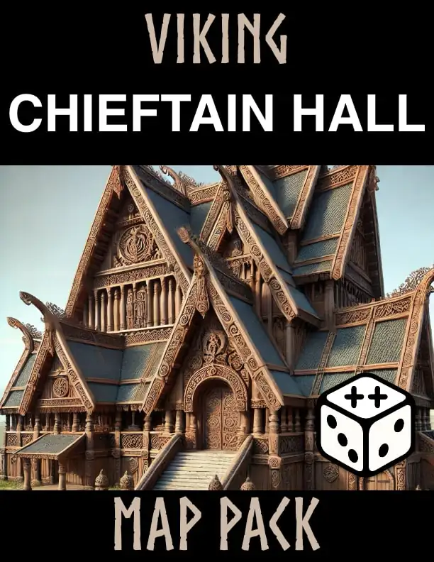 Viking Chieftain Hall | Map Pack - MmpApps | Fantasy Maps | Historical ...