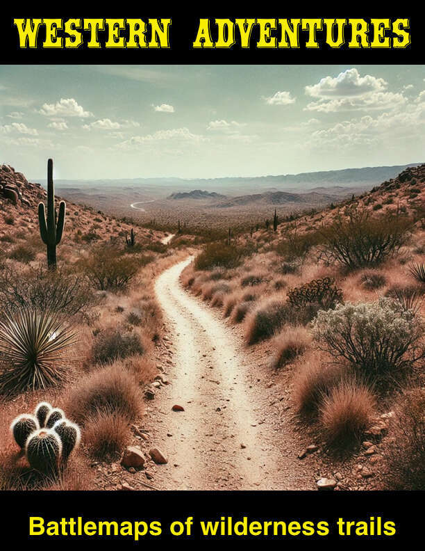 Western Adventures - Trails | Map Pack - MmpApps | Western Maps ...