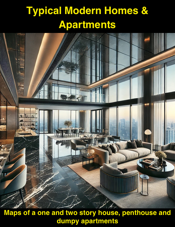 Typical Modern Homes & Apartments | Roll20 Dynamic Lighting - MmpApps ...