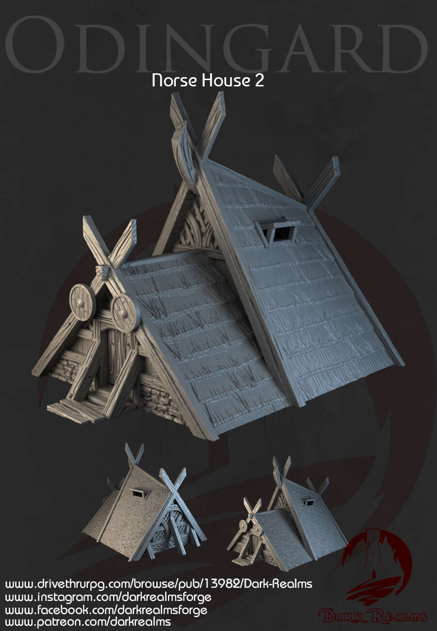 Dark Realms - Odingard - Norse House 2 - Dark Realms | DriveThruRPG