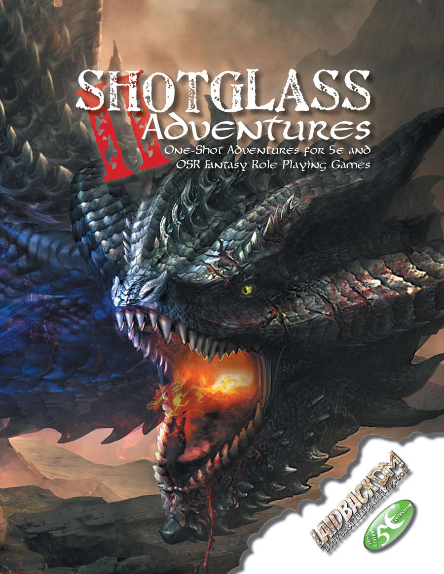 SHOTGLASS ADVENTURES 2 - Laidback DM | Shotglass Adventures | DriveThruRPG