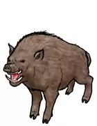 Calydonian Boar - Fiery Dragon | DriveThruRPG