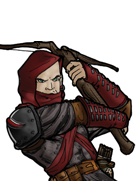 Human Stealthy Crossbowman - Fiery Dragon | DriveThruRPG