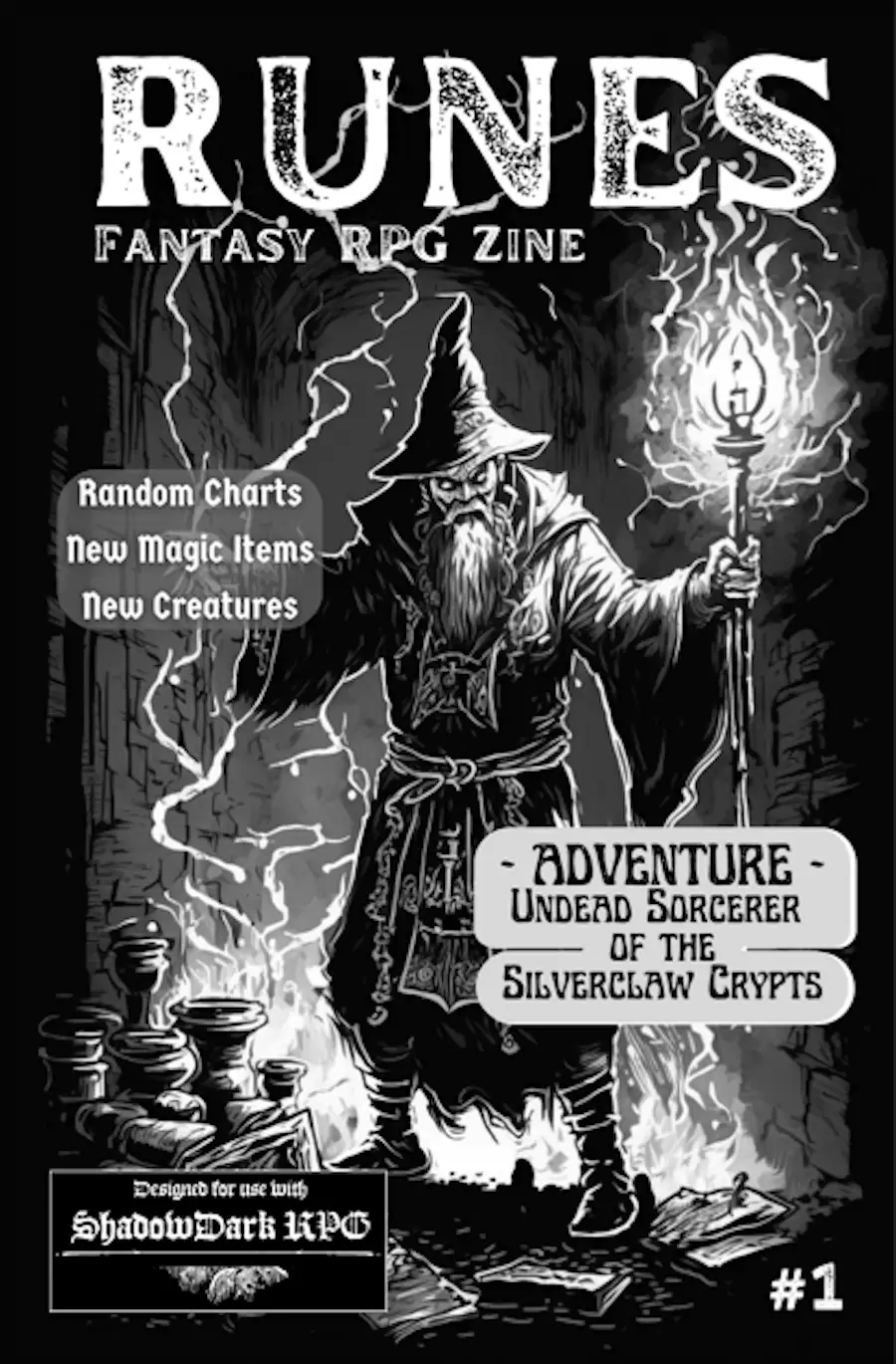 RUNES #1 - Fantasy RPG Zine for Shadowdark - The Tabletop Engineer ...