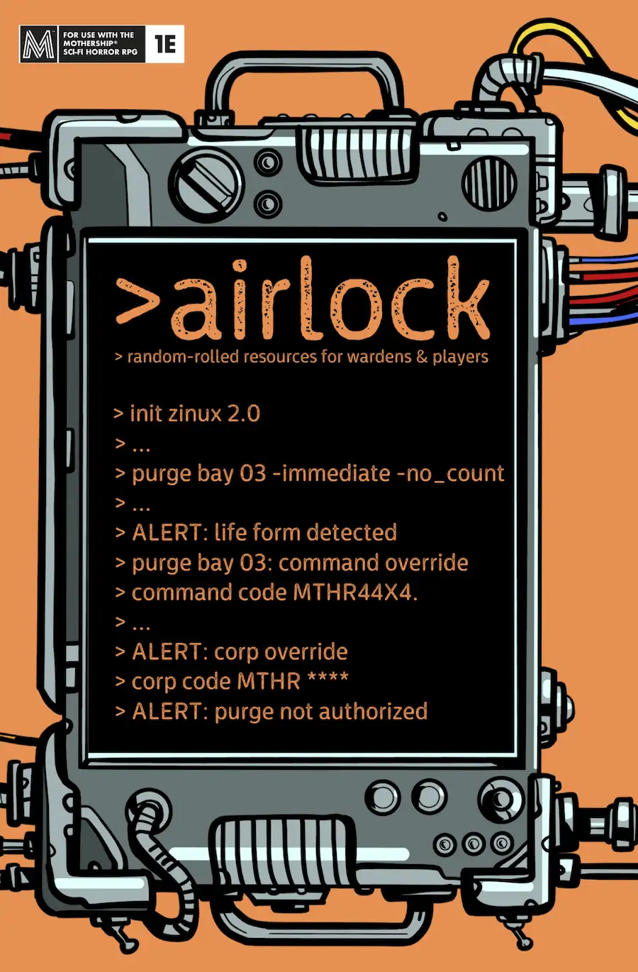 airlock 002: random tables for sci-fi horror RPGs - The Tabletop Engineer | DriveThruRPG