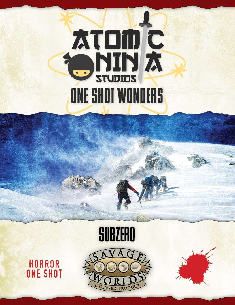 Sub Zero - Atomic Ninja Studios | DriveThruRPG