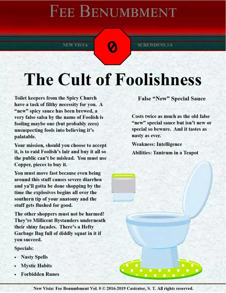 The Cult of Foolishness - Nights of Lejend | DriveThruRPG