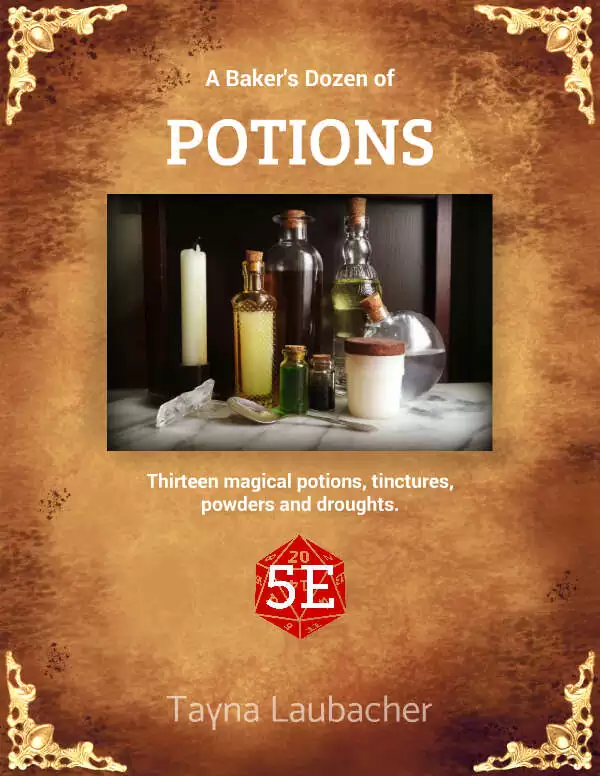 A Baker's Dozen of Potions (5e) - Tayna Laubacher | DriveThruRPG