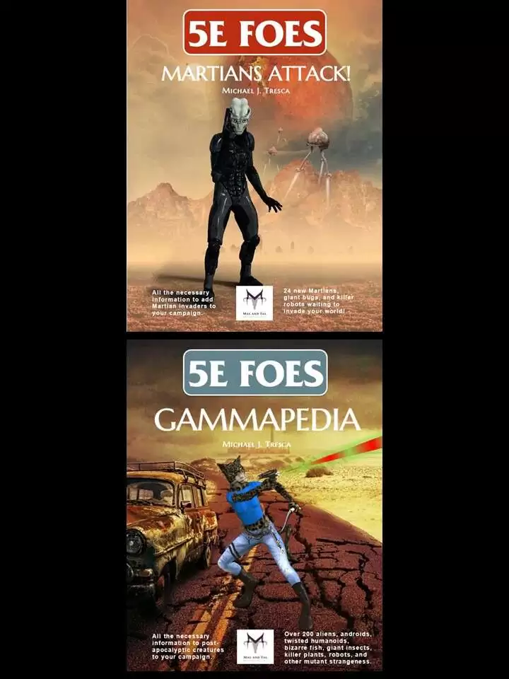 5E Foes: 250 Sci-Fi Aliens, Mutants, and Robots [BUNDLE] - Michael ...