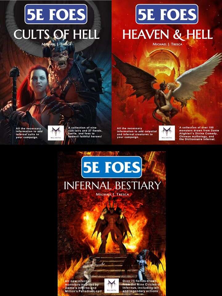 5E Toolkit: Hell Campaign [BUNDLE] - Michael Tresca | DriveThruRPG
