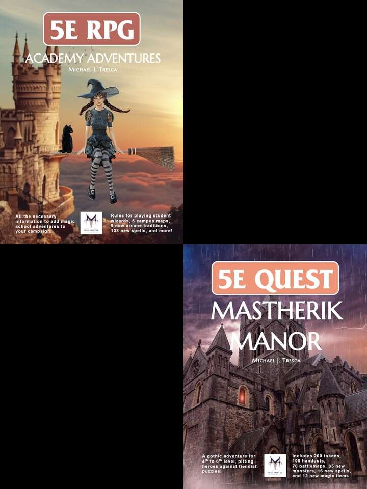 5E Toolkit: Magic Academy Campaign [BUNDLE] - Michael Tresca | DriveThruRPG