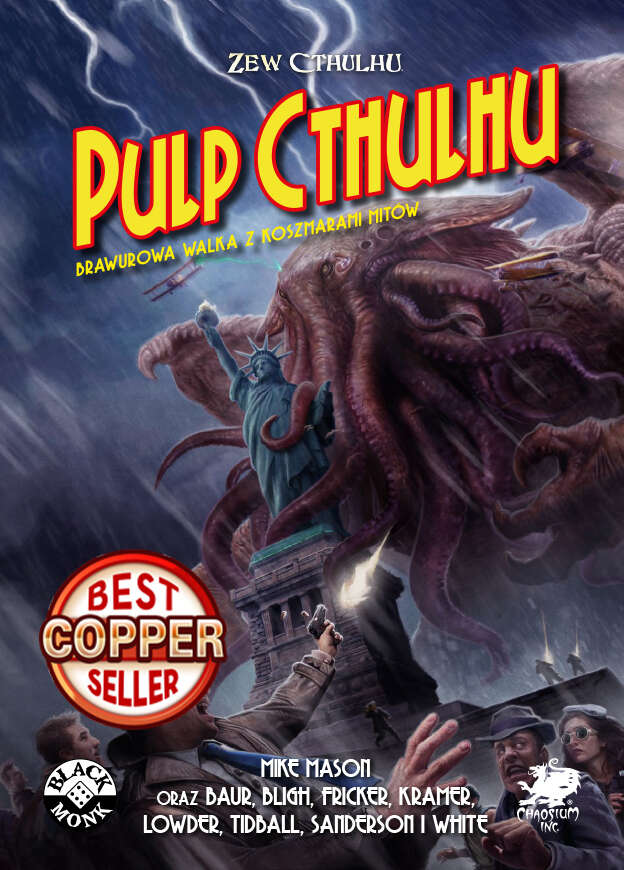 Zew Cthulhu 7ed. - Pulp Cthulhu - Black Monk Games | Zew Cthulhu 7 ed ...