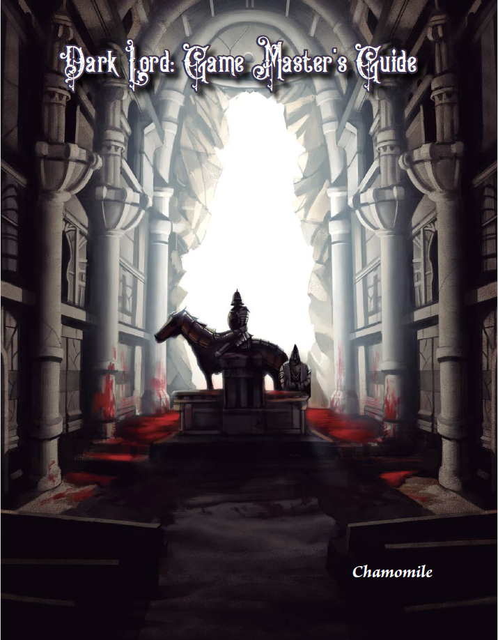 Dark Lord: Game Master's Guide - ChamomileHasAdventures | Dark Lord ...
