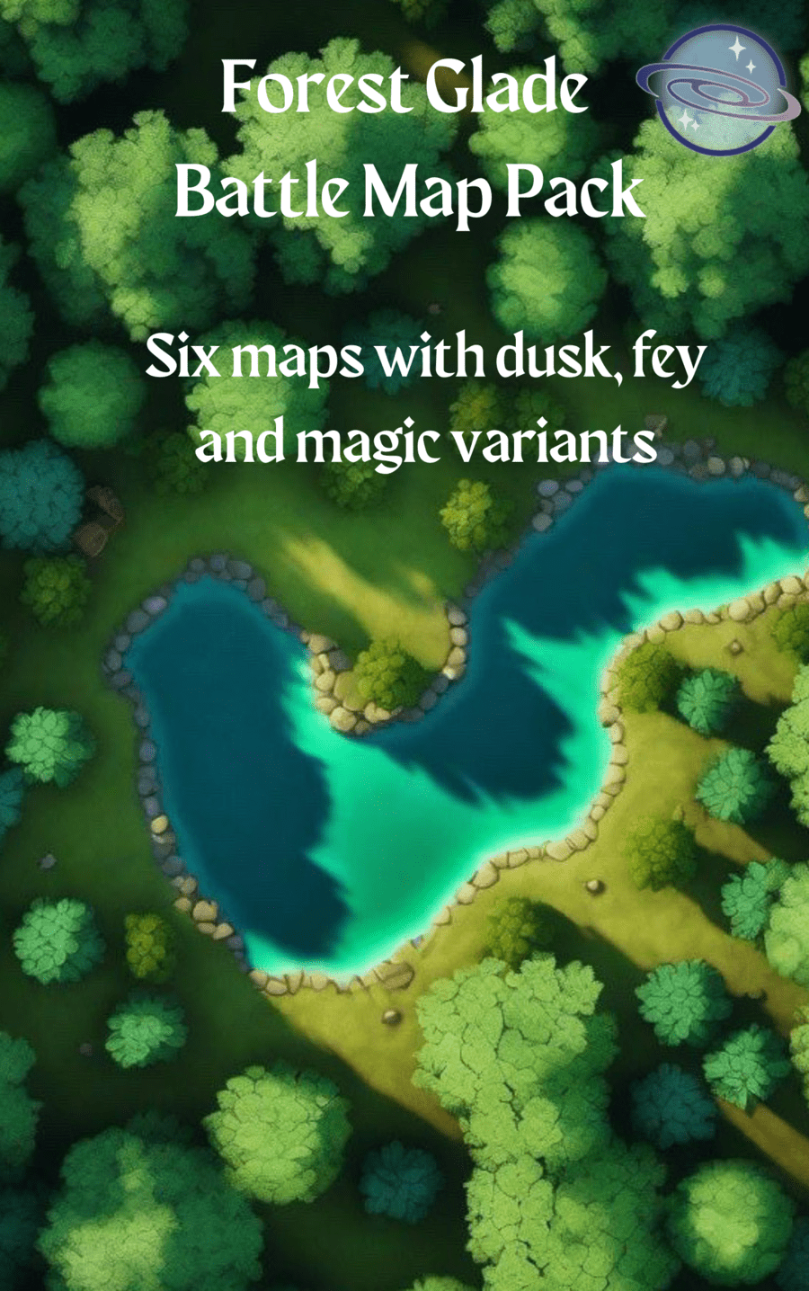 Forest Glade Battle Map Mega Bundle - Arclands Online | DriveThruRPG