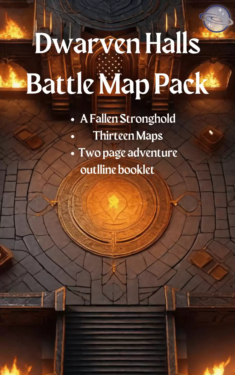 Dwarven Hall Map Mega Bundle - Arclands Online | DriveThruRPG