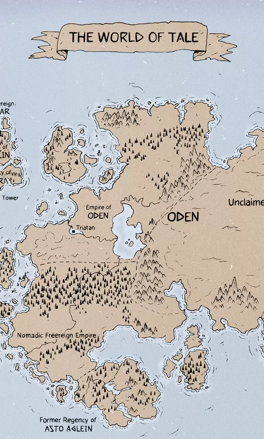 Tale - World Map - Game Forlag | DriveThruRPG