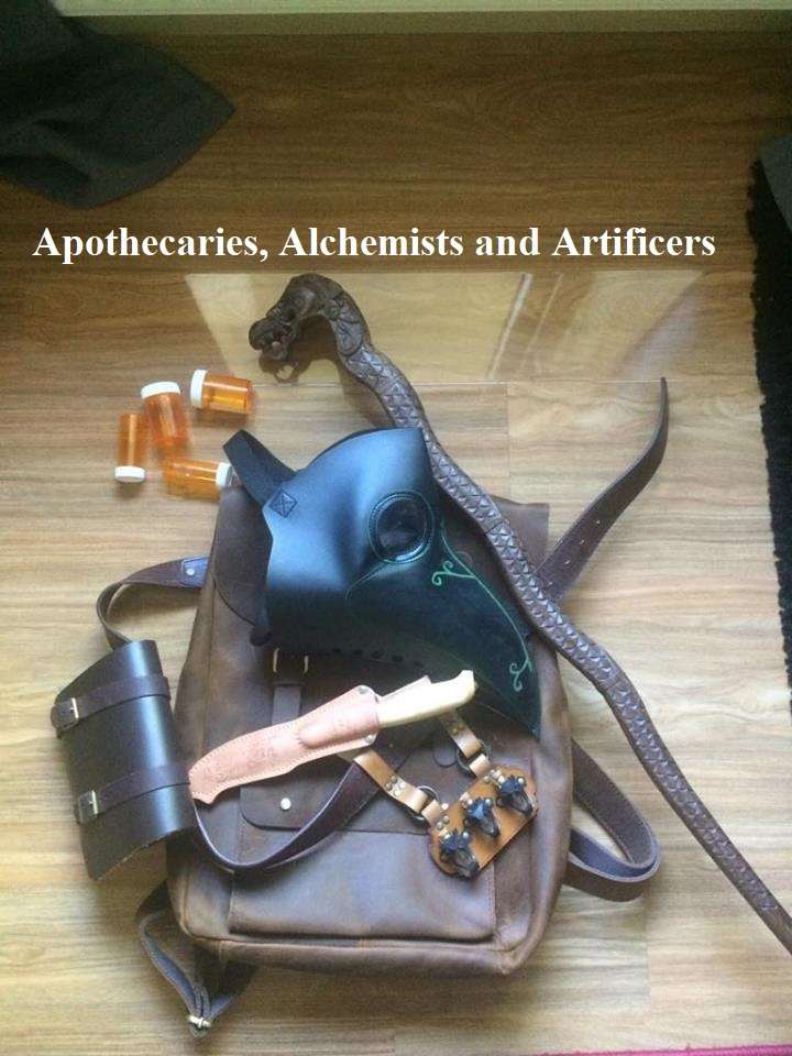 Apothecary, Alchemist and Artificer Classes for 2E DND - M.Bourke ...