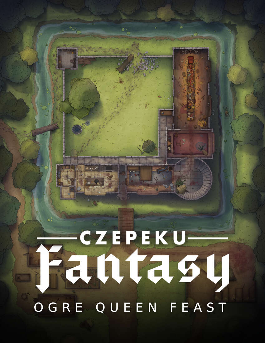 Ogre Queen Feast Map Pack | Roll20 VTT - Czepeku | Battlemaps ...