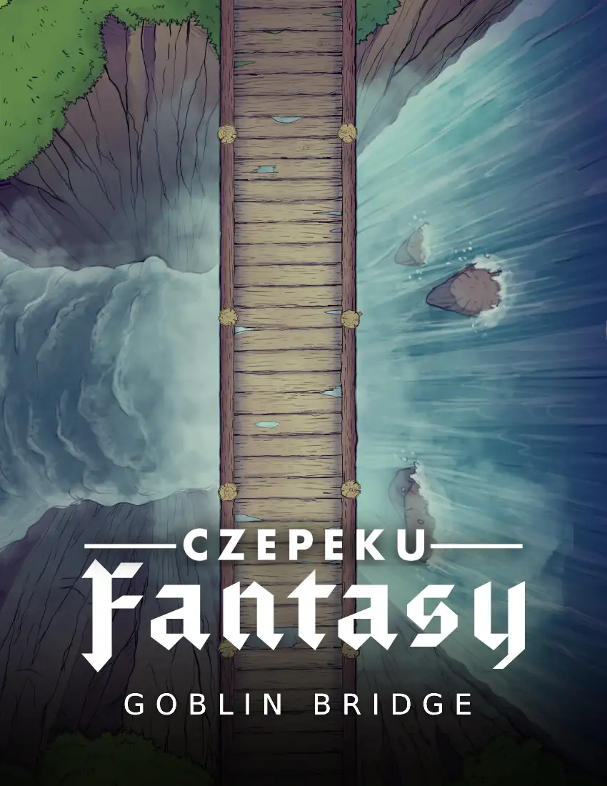 Goblin Bridge Map Pack | Roll20 VTT - Czepeku | Battlemaps | DriveThruRPG