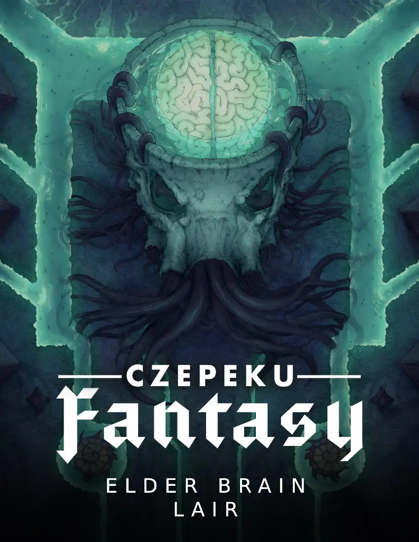 Elder Brain Lair Map Pack | Roll20 VTT - Czepeku | Battlemaps ...