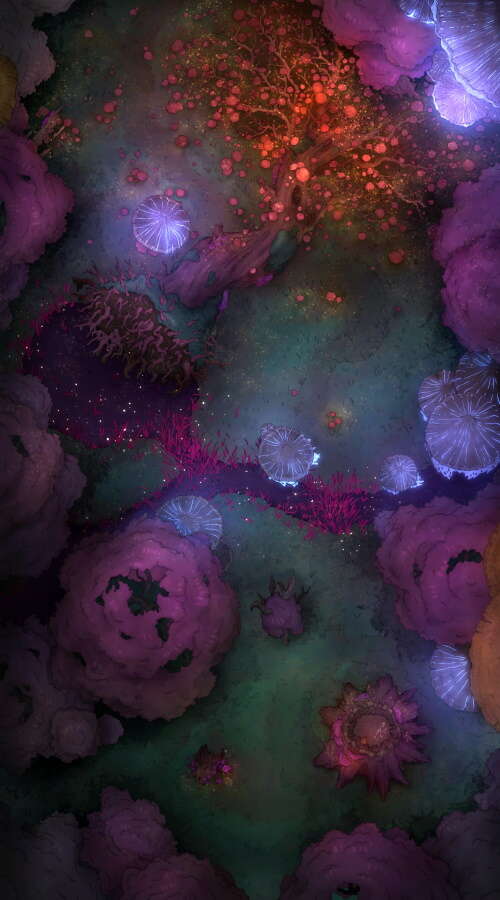 Festerwood - Fey Collection - DnD Battlemap - Czepeku | Battlemaps ...