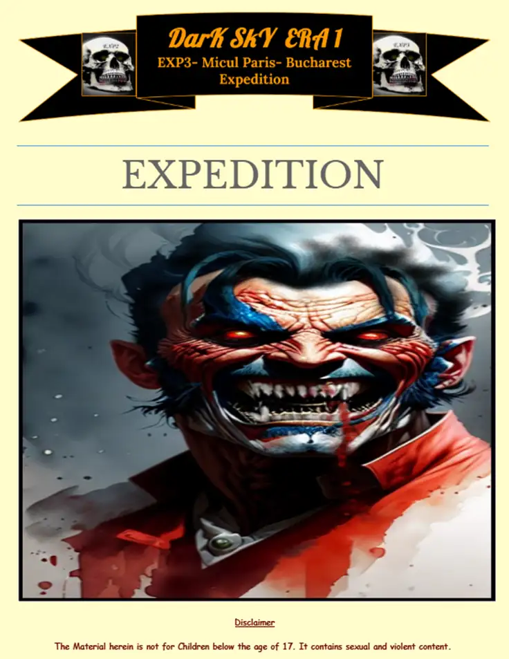 EXP3-Micul Paris- Bucharest - Fel-Dark Entertainment | DriveThruRPG
