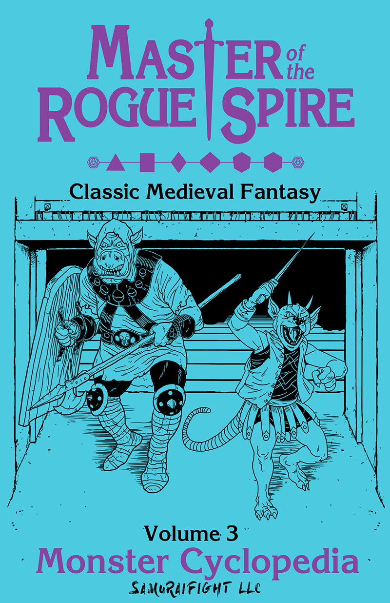 Master of the Rogue Spire - Volume 3: Monster Cyclopedia - Samuraifight ...