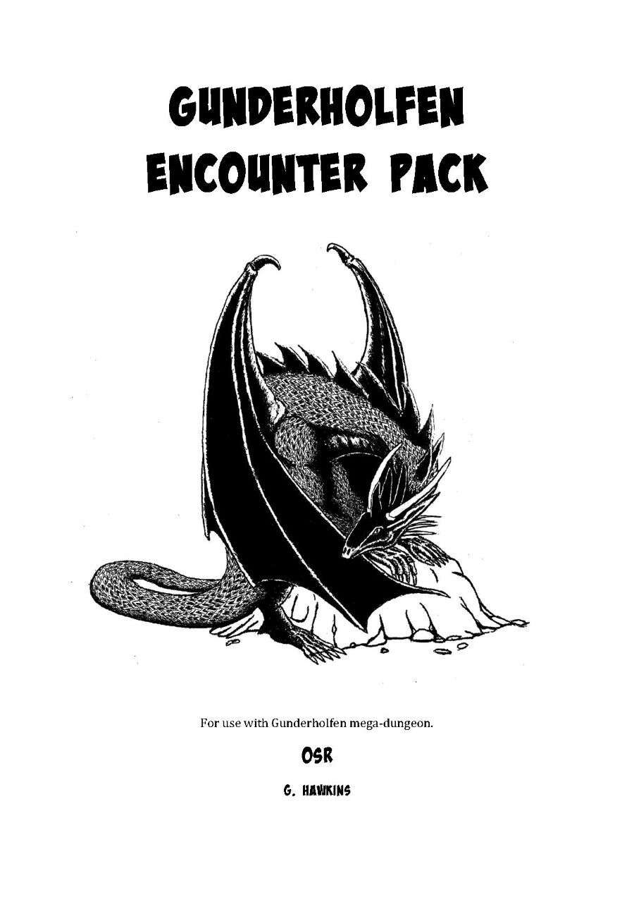Gunderholfen Encounter Pack - G. Hawkins | DriveThruRPG