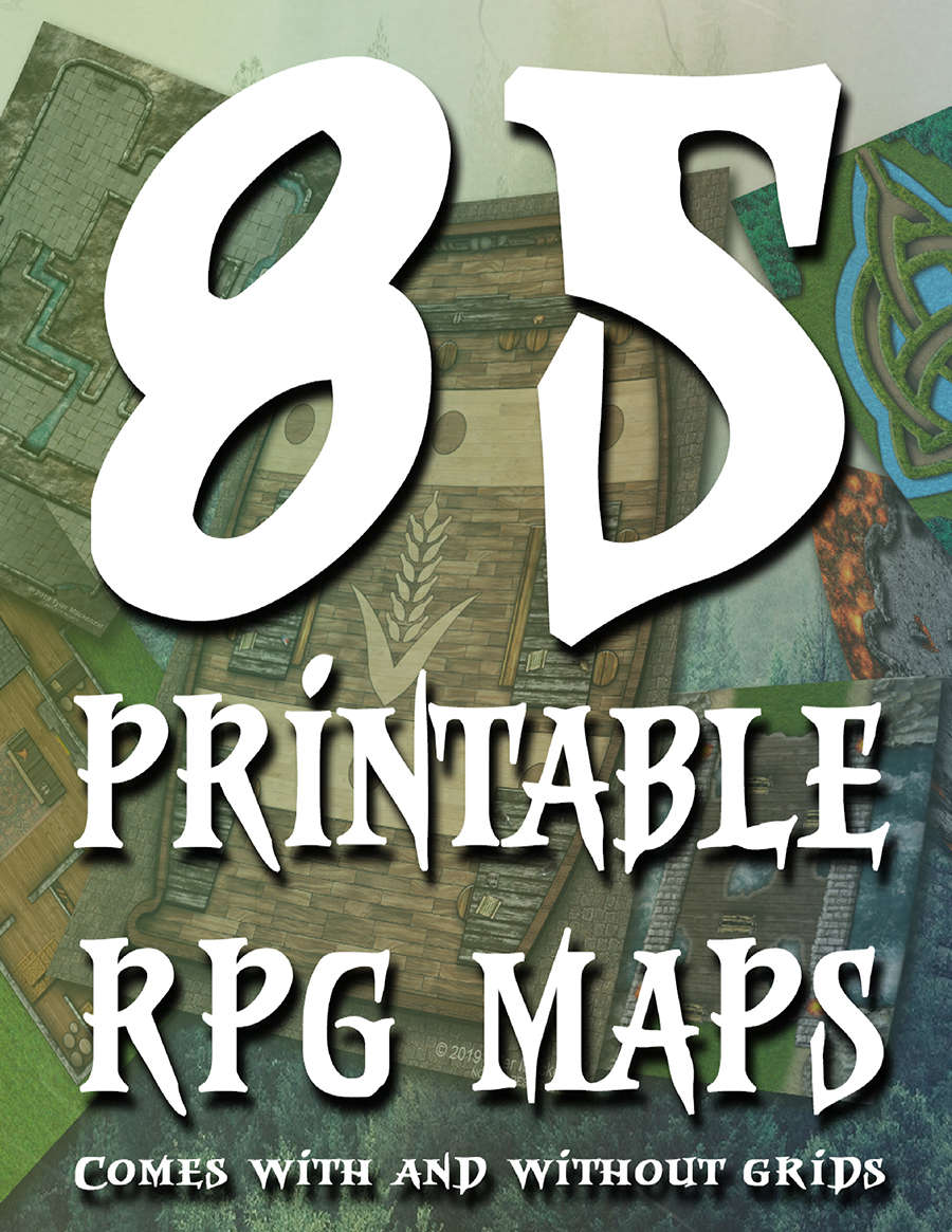 85 Printable Rpg Maps - Tyler Mackenzie | DriveThruRPG