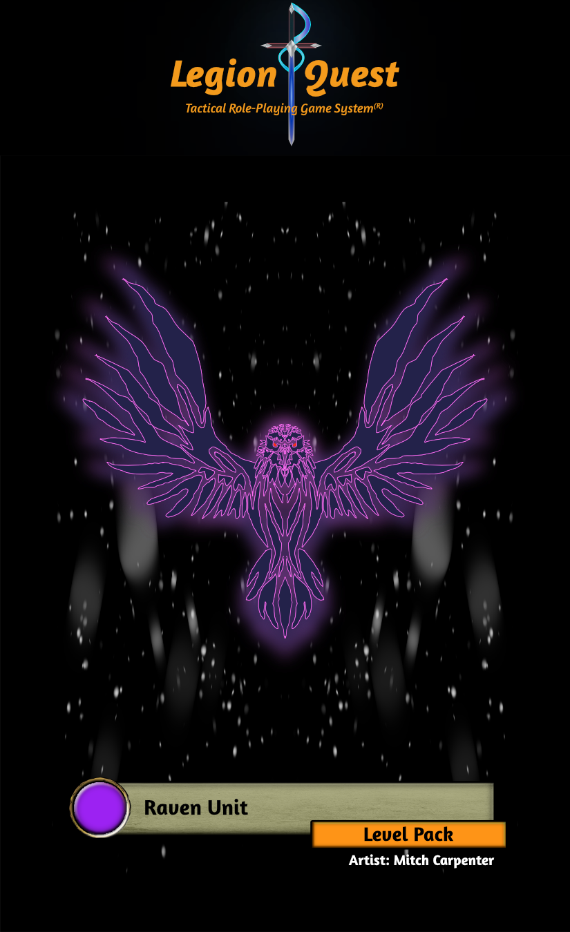 LQv1 - Raven Level Pack - Legion Quest: TRPGS | DriveThruRPG