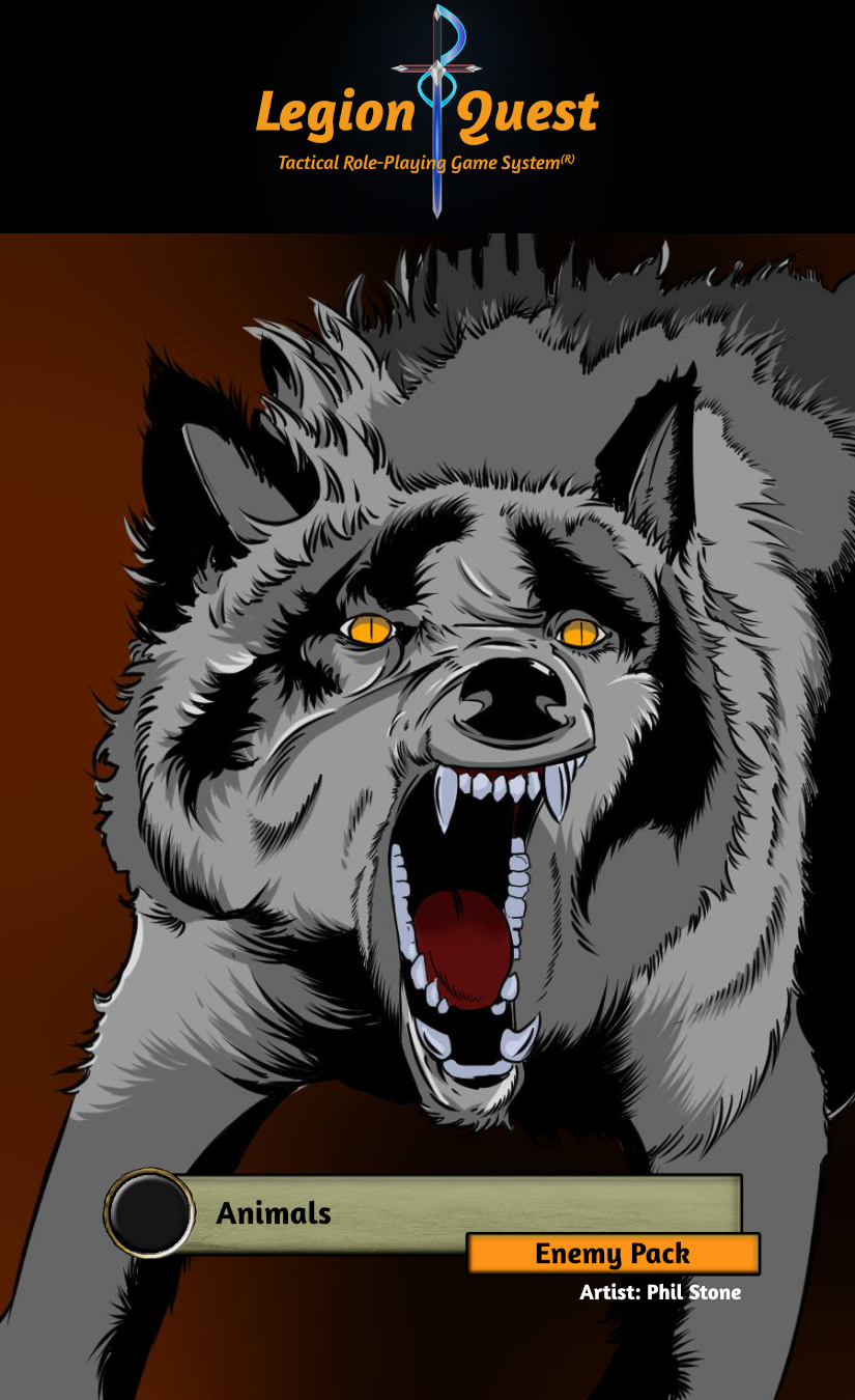LQv1 - MTC Animals - Legion Quest: TRPGS | DriveThruRPG
