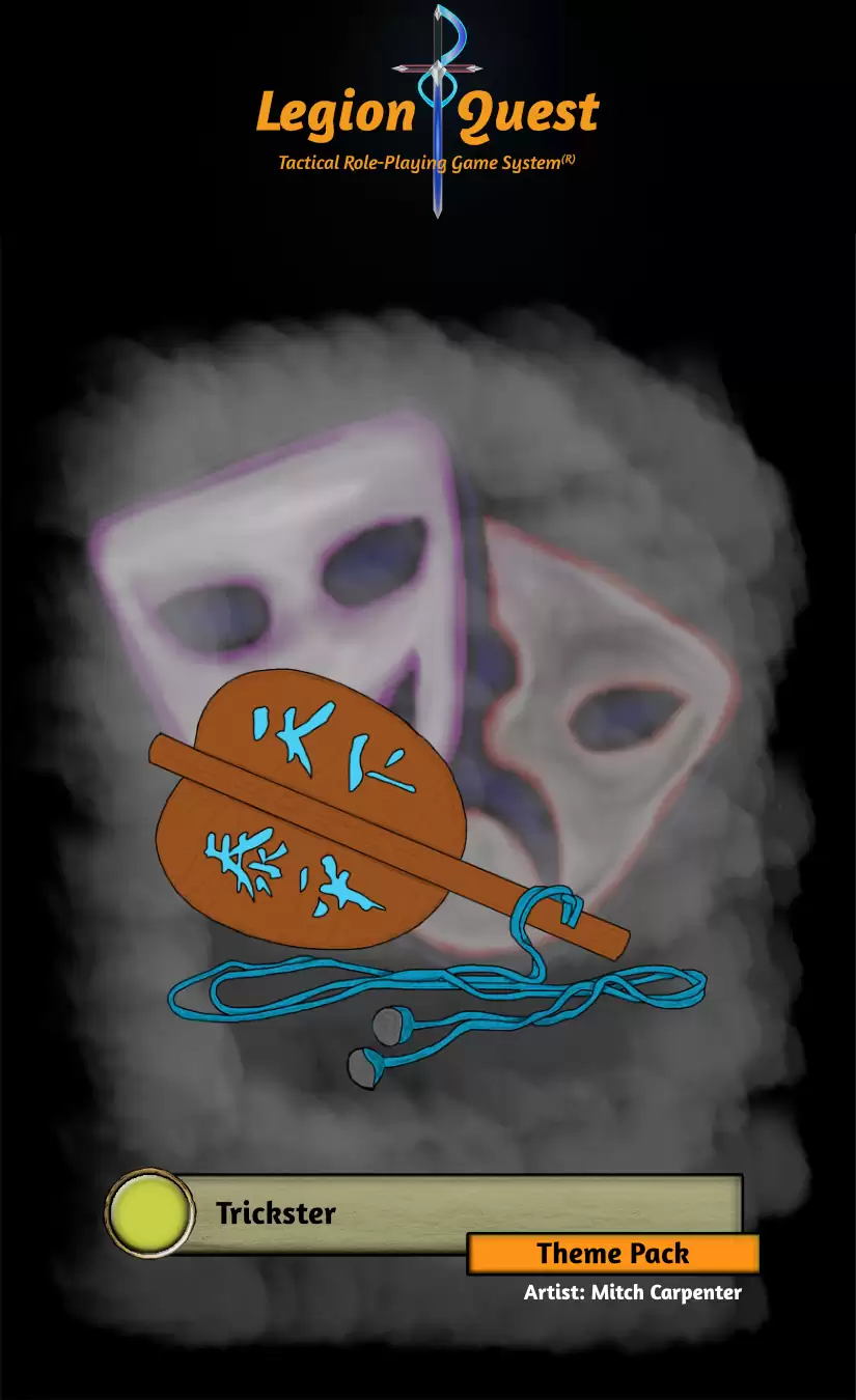 LQv1 - Trickster Theme Pack - Legion Quest: TRPGS | DriveThruRPG