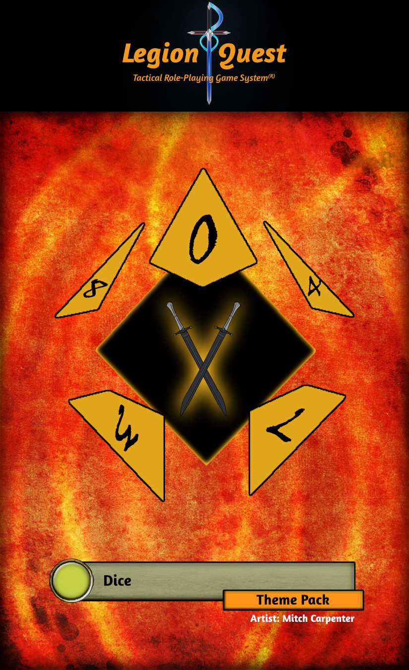 LQv1 - Dice Pack - Legion Quest: TRPGS | DriveThruRPG