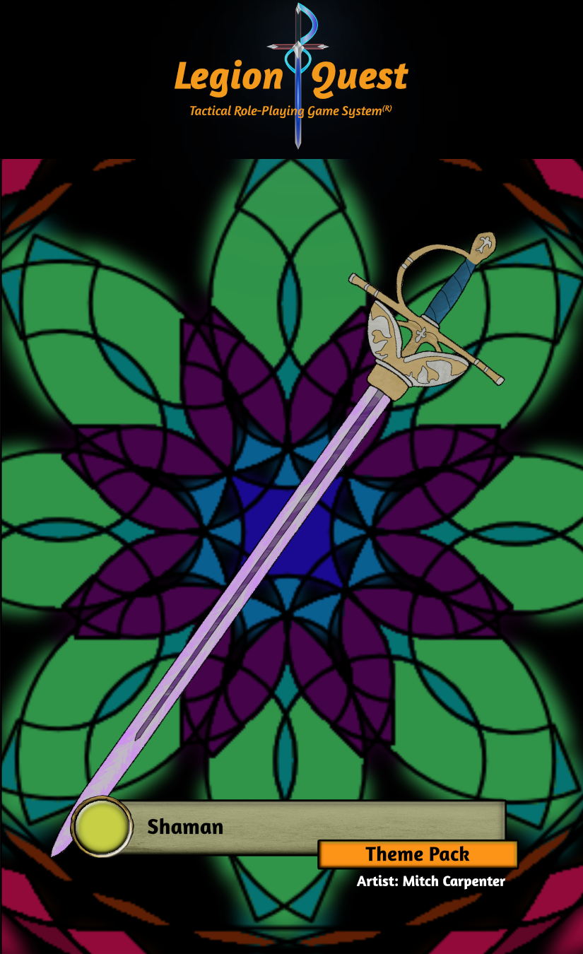 LQv1 - Shaman Theme Pack - Legion Quest: TRPGS | DriveThruRPG