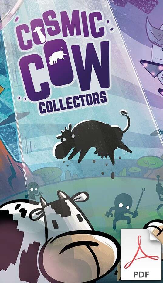 Cosmic Cow Collectors: Print & Play - Draco studios | DriveThruRPG