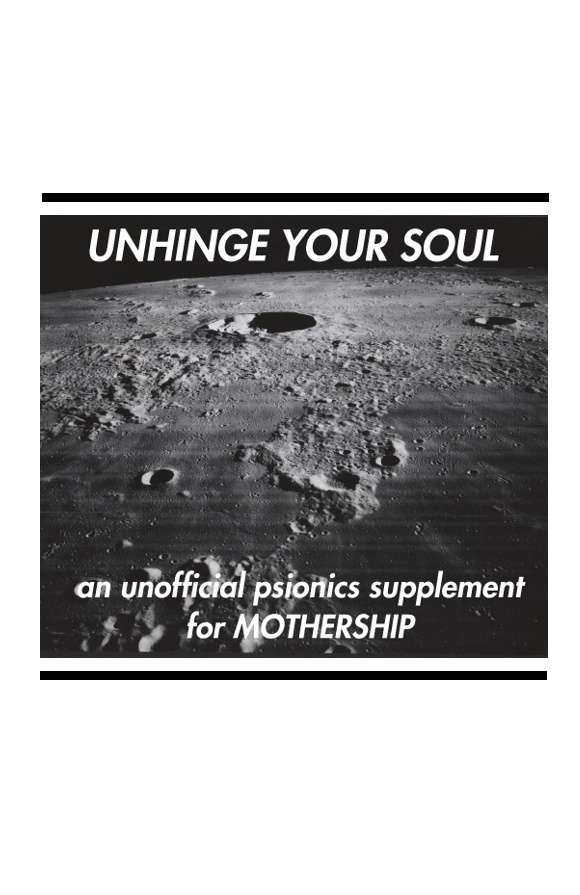 Unhinge Your Soul - Quiet Static | DriveThruRPG