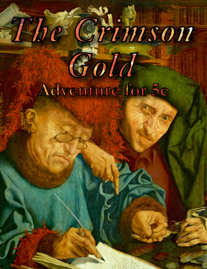 The Crimson Gold - Adventure for 5e - Sad Fishe Games | DriveThruRPG