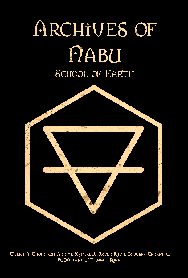 Archives of Nabu: School of Earth - Sad Fishe Games | Fantasy | DriveThruRPG