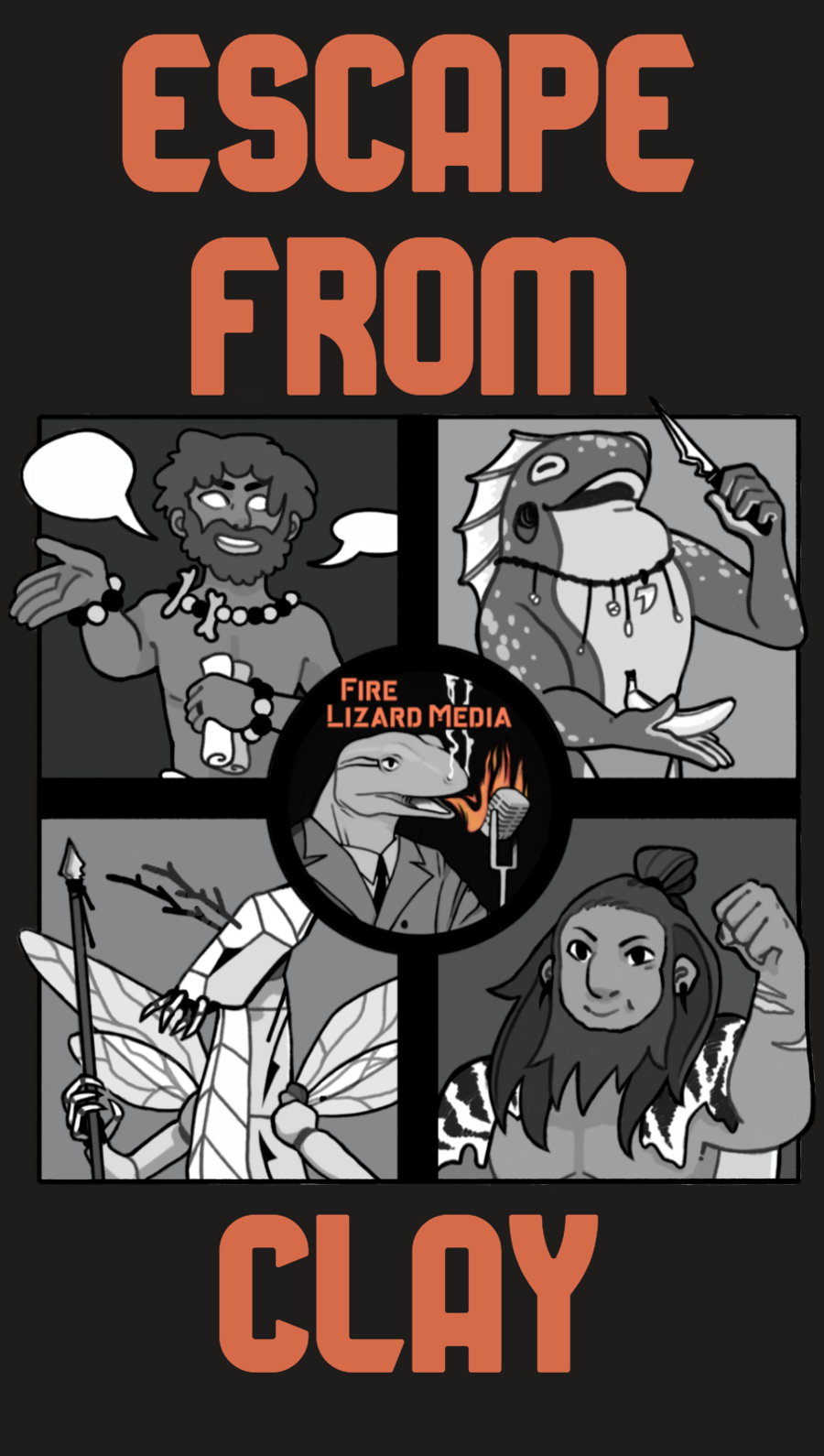 Fire Lizard Media: Escape from Clay - S2E6 Nonexistent Buttocks - Fire ...