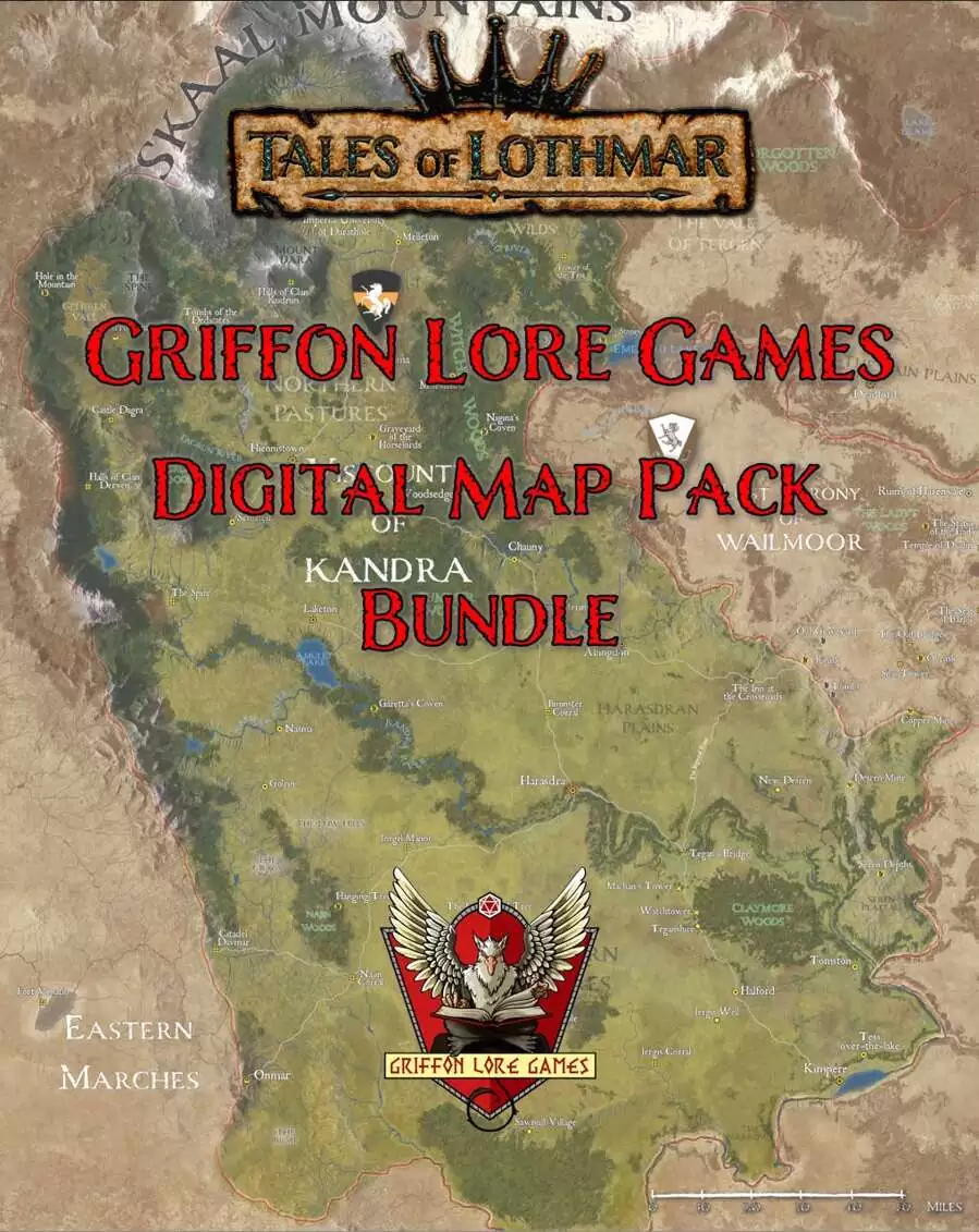Digital Map Bundle by Griffon Lore Games [BUNDLE] - Griffon Lore Games ...