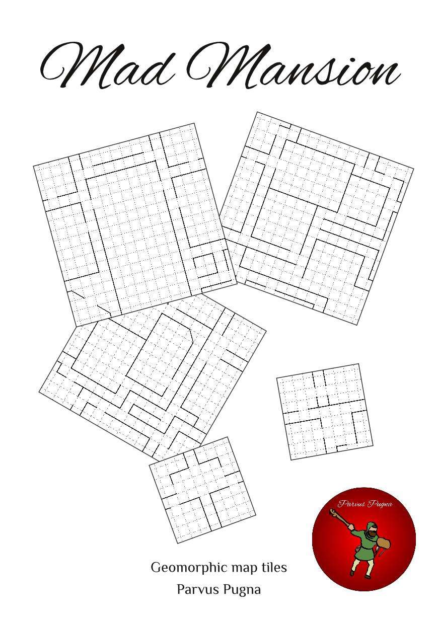 Parvus Pugna - Mad Mansion - Parvus Pugna Games | DriveThruRPG