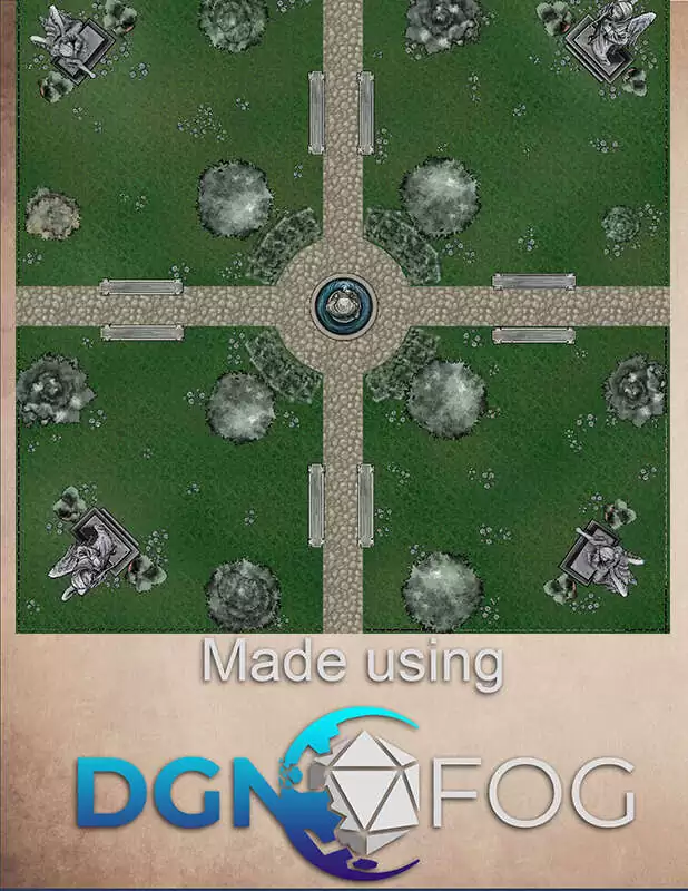 Goldfinch Plaza - Map Pack - Wendigo Workshop | TTRPG Maps | DriveThruRPG